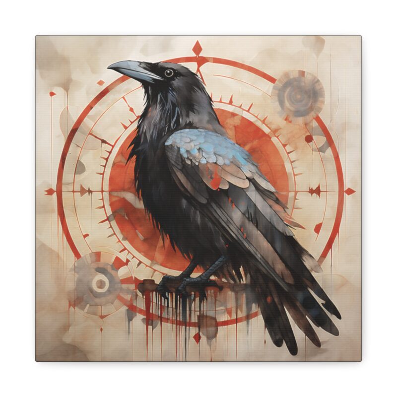Raven Spirit Canvas Gallery Wraps - Mowbi