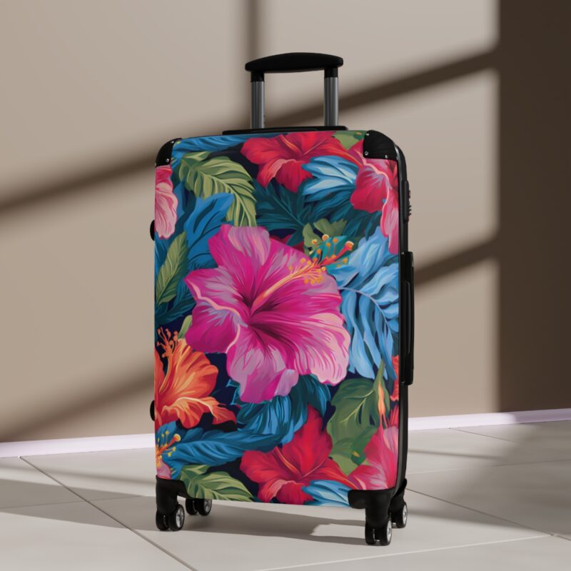 Hibiscus Flower Suitcase - Mowbi