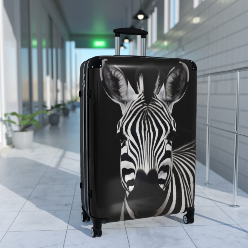 Zebra Suitcase - Mowbi