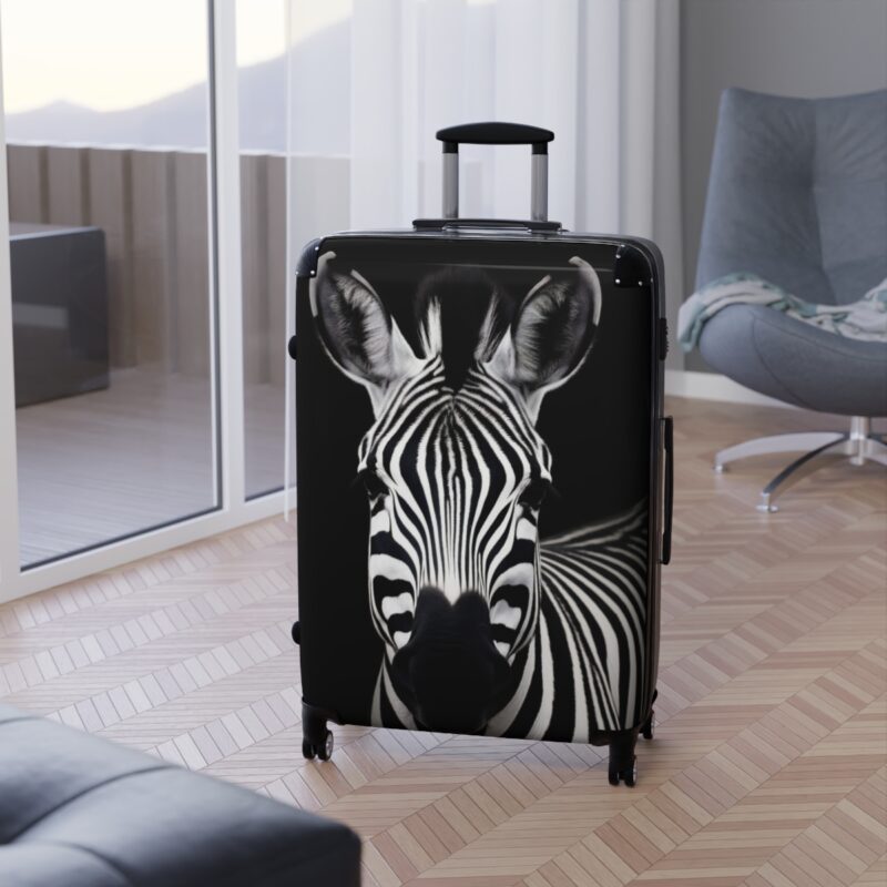 Zebra Suitcase - Mowbi