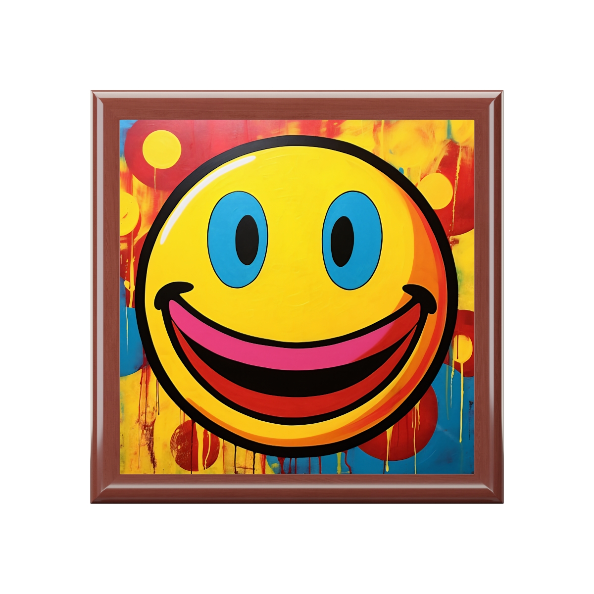 Smiley Face Stash Box - Mowbi